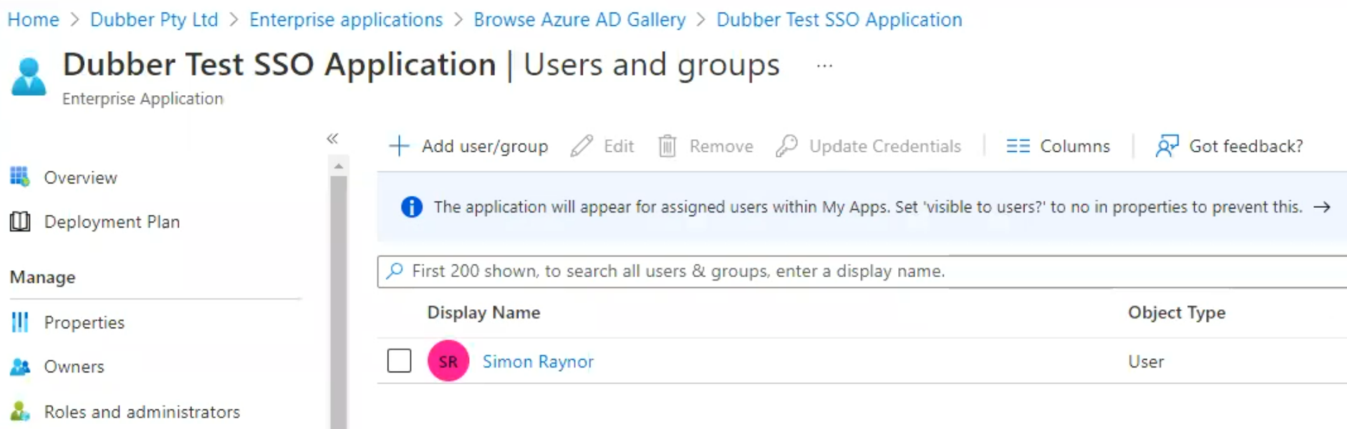 SSO - How to Enable IdP Initiated SAML SSO in Azure AD – Dubber